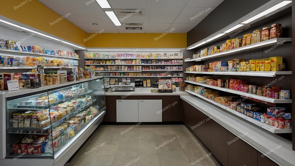 Streamlined Grocery Store Shelving Design | Image 4080 x 2304 px