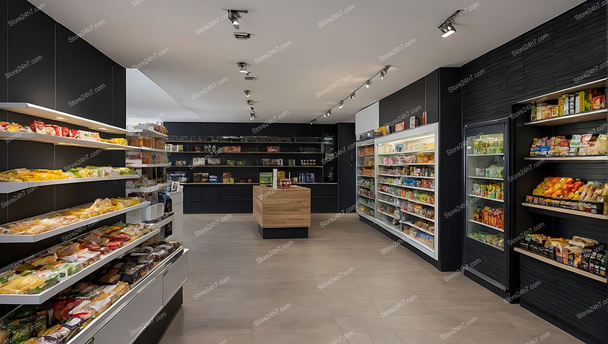 Minimalist Modern Grocery Store Design | Image 4080 x 2304 px