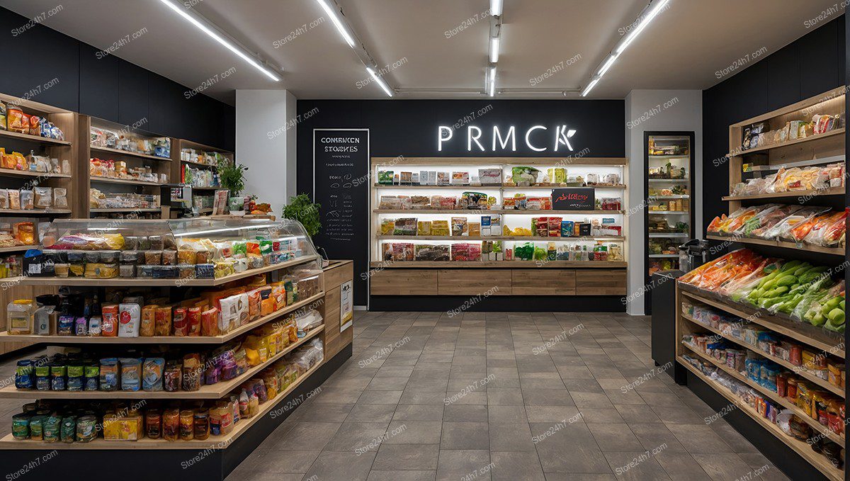 Sleek Modern Grocery Store Design | Image 4080 x 2304 px