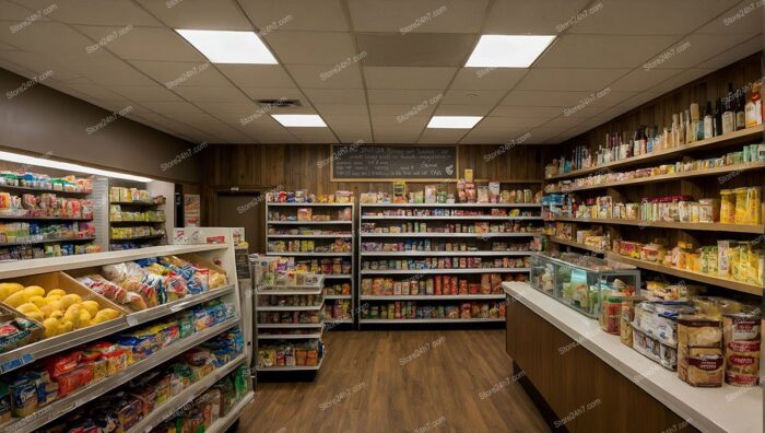 Small Grocery Store Interior Setup | Image 4080 x 2304 px