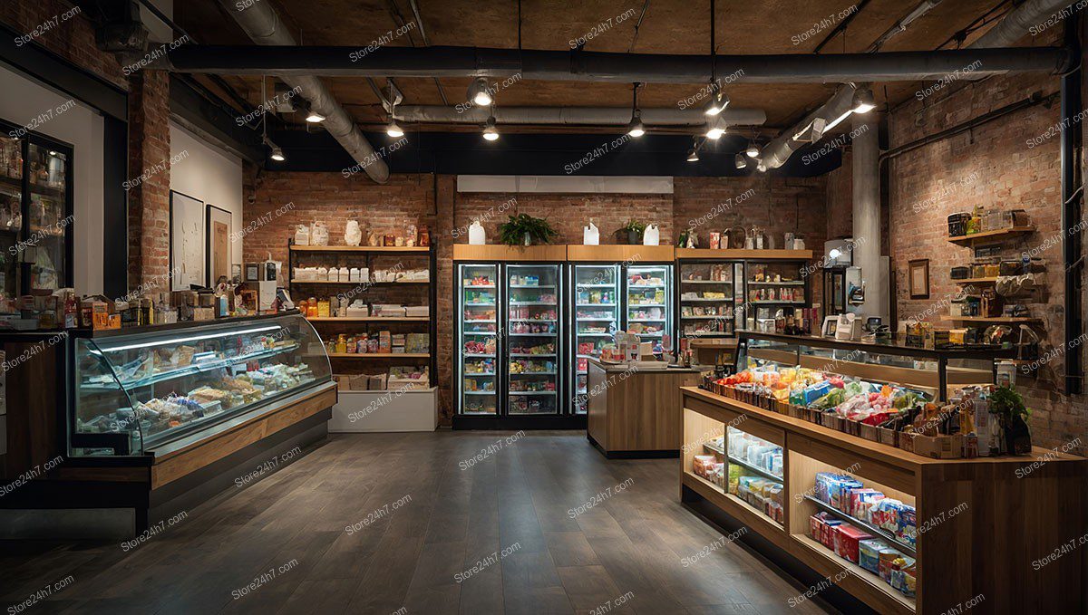 Rustic Boutique Grocery Store Interior – AI-generated Images for ...