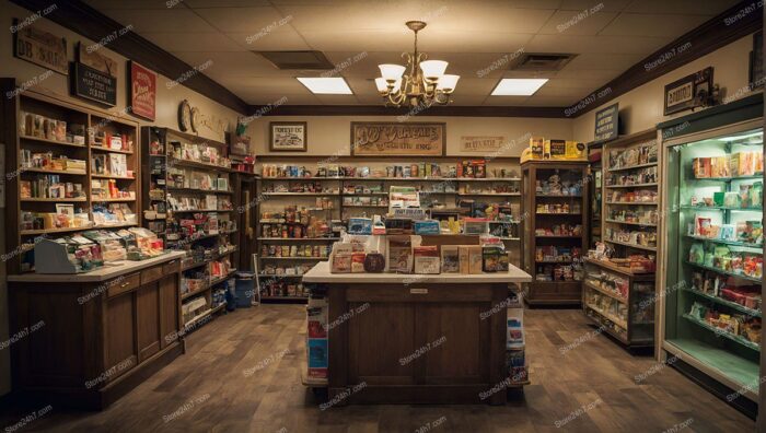 Vintage General Store Interior Scene | Image 4080 x 2304 px