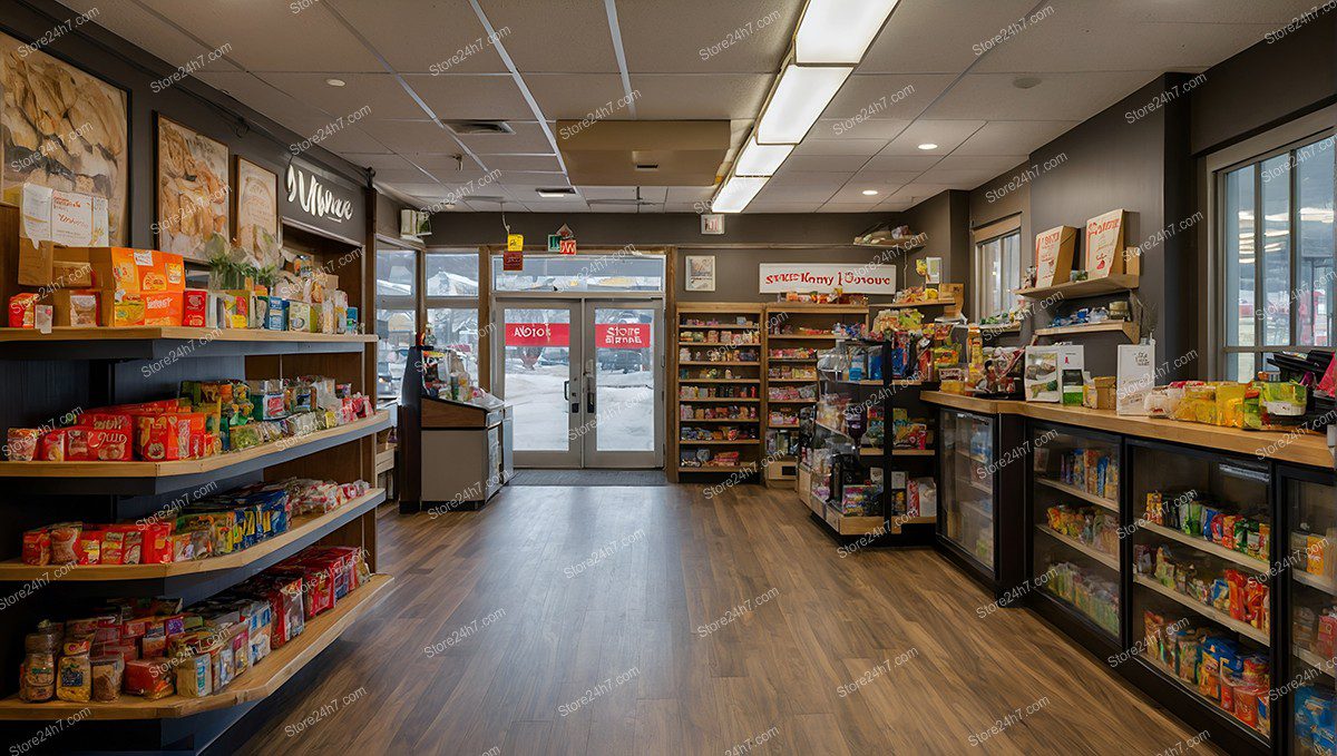 Modern Convenient Store Interior View | Image 4080 x 2304 px
