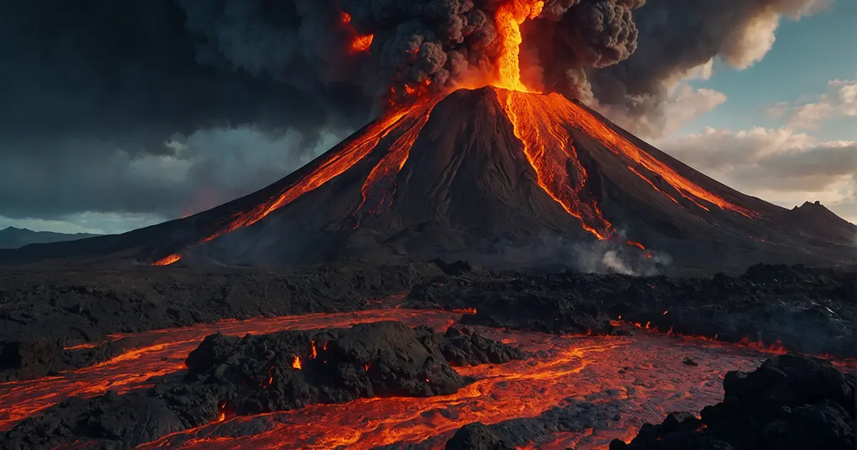 AI-generated Volcano Eruption Images – AI-generated Images for ...
