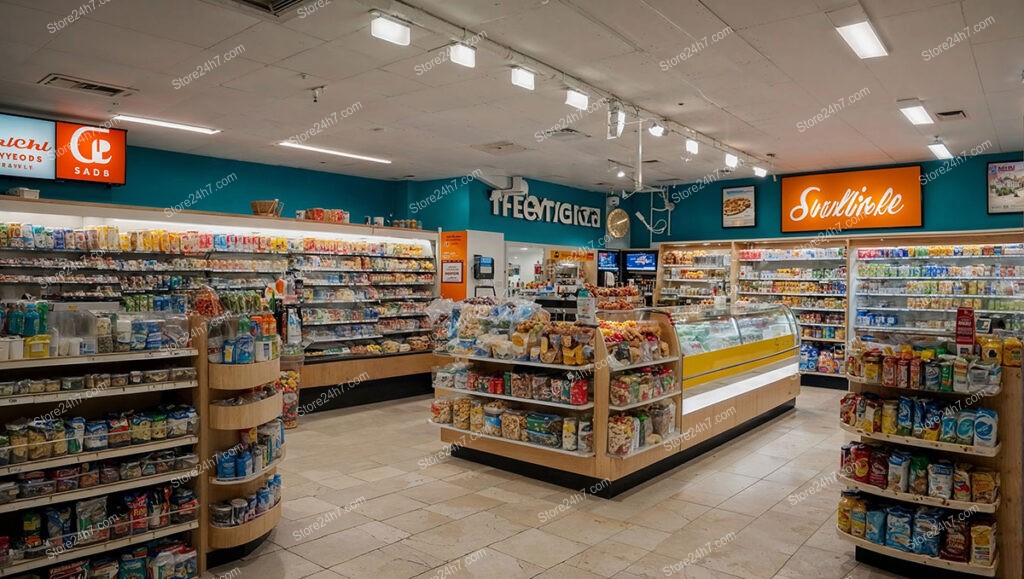 Bright Convenience Store Interior Design | Image 4080 x 2304 px