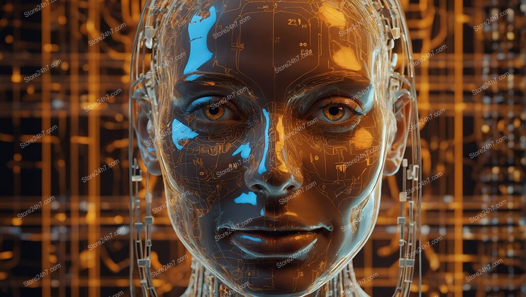 Digital Dawn: The Enlightened Face of Artificial Intelligence | Image ...